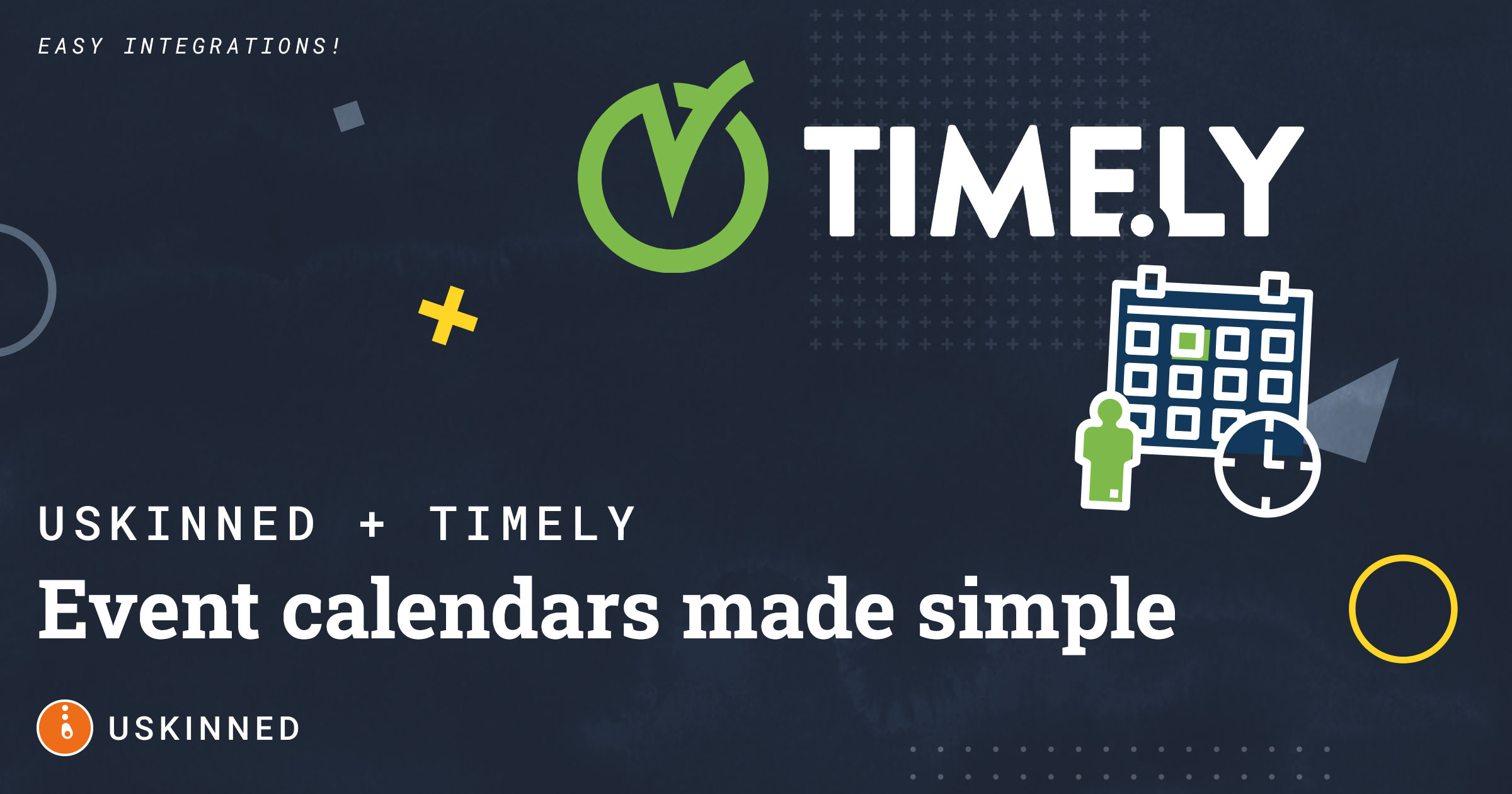 How to add Timely event calendar widget | uSkinned Site Builder for ...