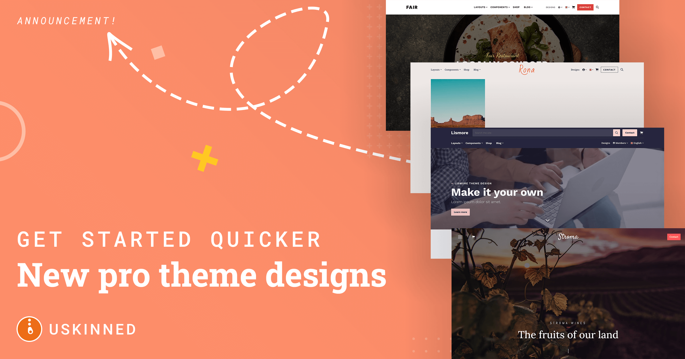 Umbraco themes | New designs for uSkinned Site Builder
