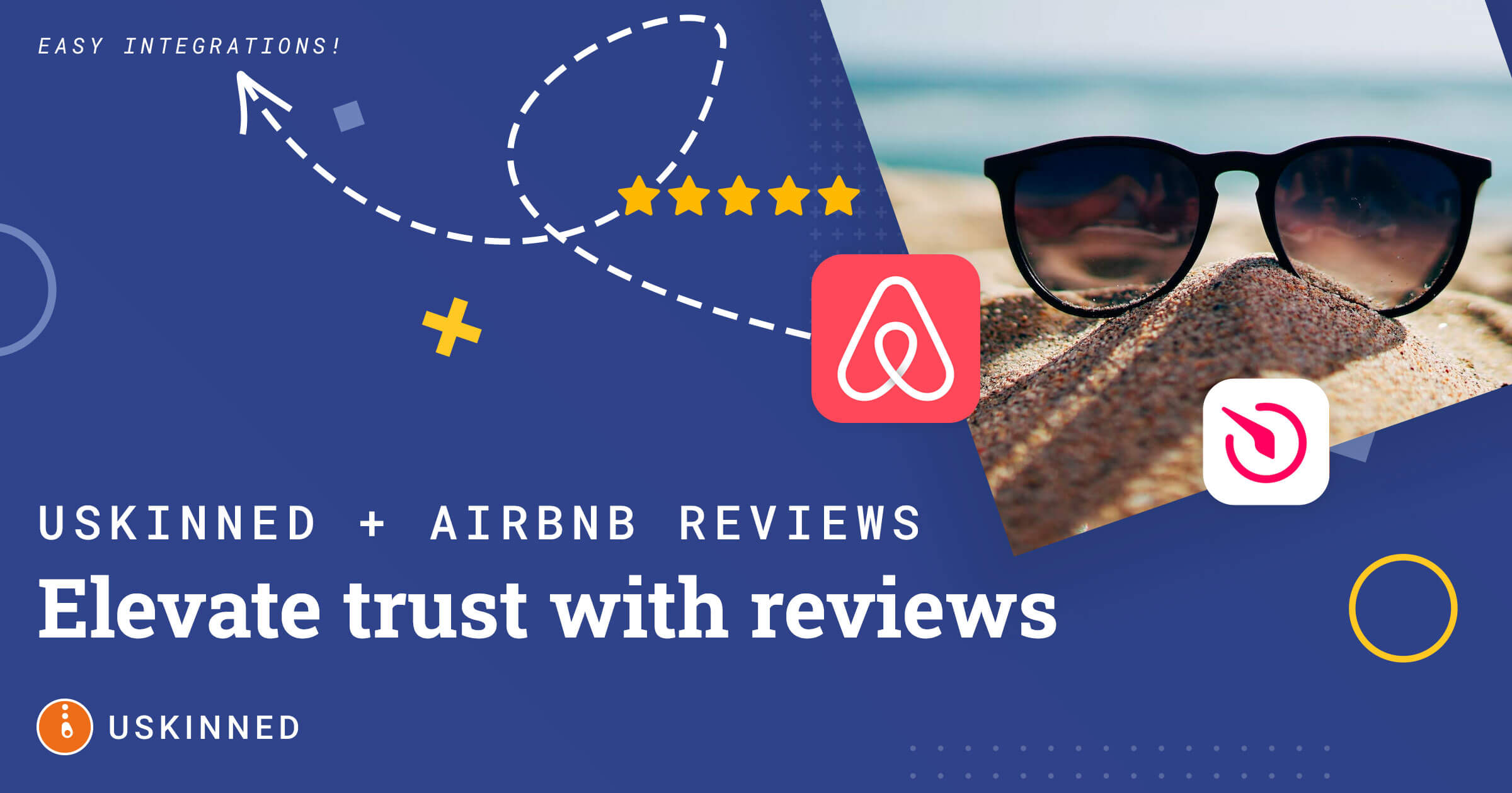 How to add Airbnb Reviews | uSkinned Site Builder for Umbraco CMS